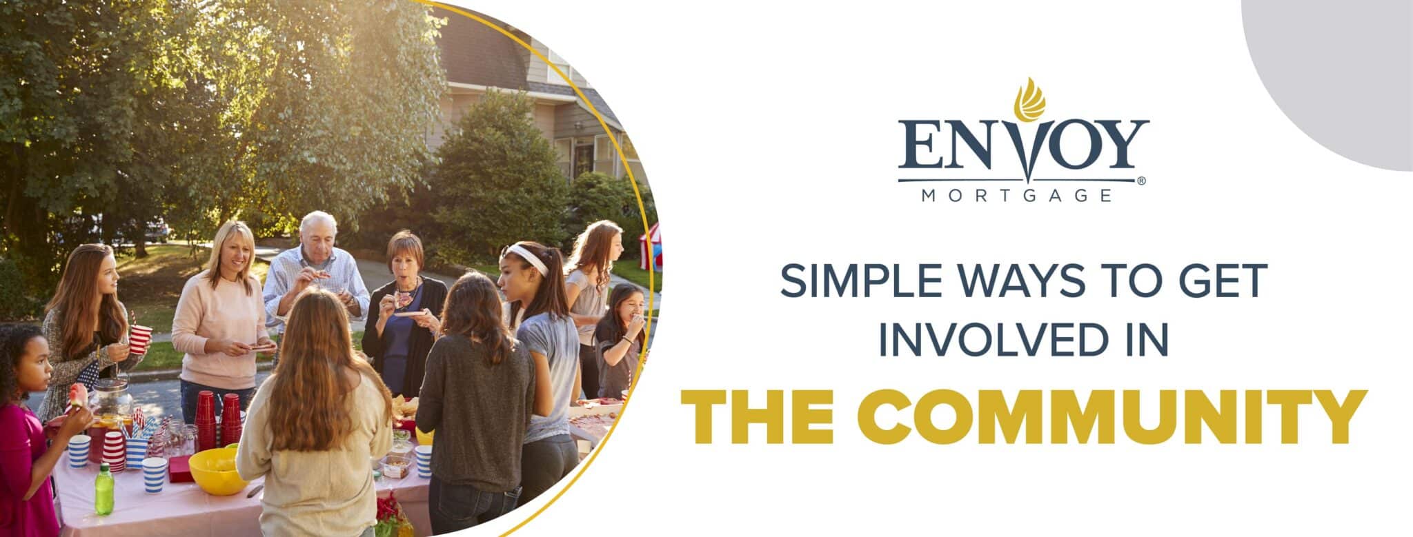 Simple Ways to Get Involved in Your Community - Envoy Mortgage